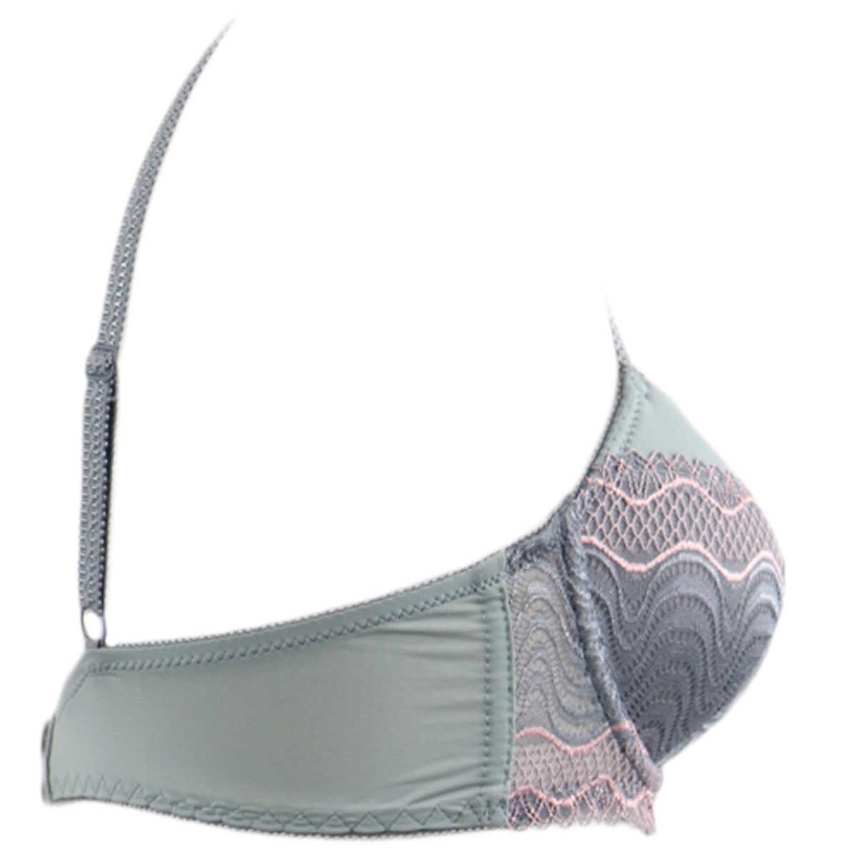 Brassier dama encaje a contraste couture - Sears