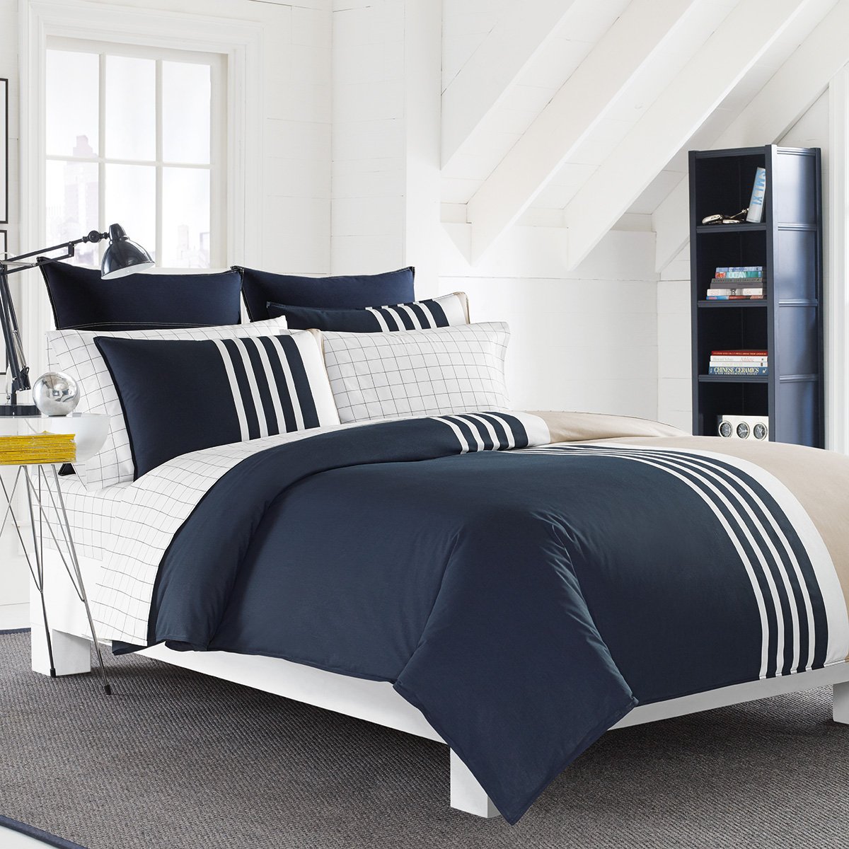 Edredón Set Full Queen Size Aport Nautica - Matrimonial / Queen Size