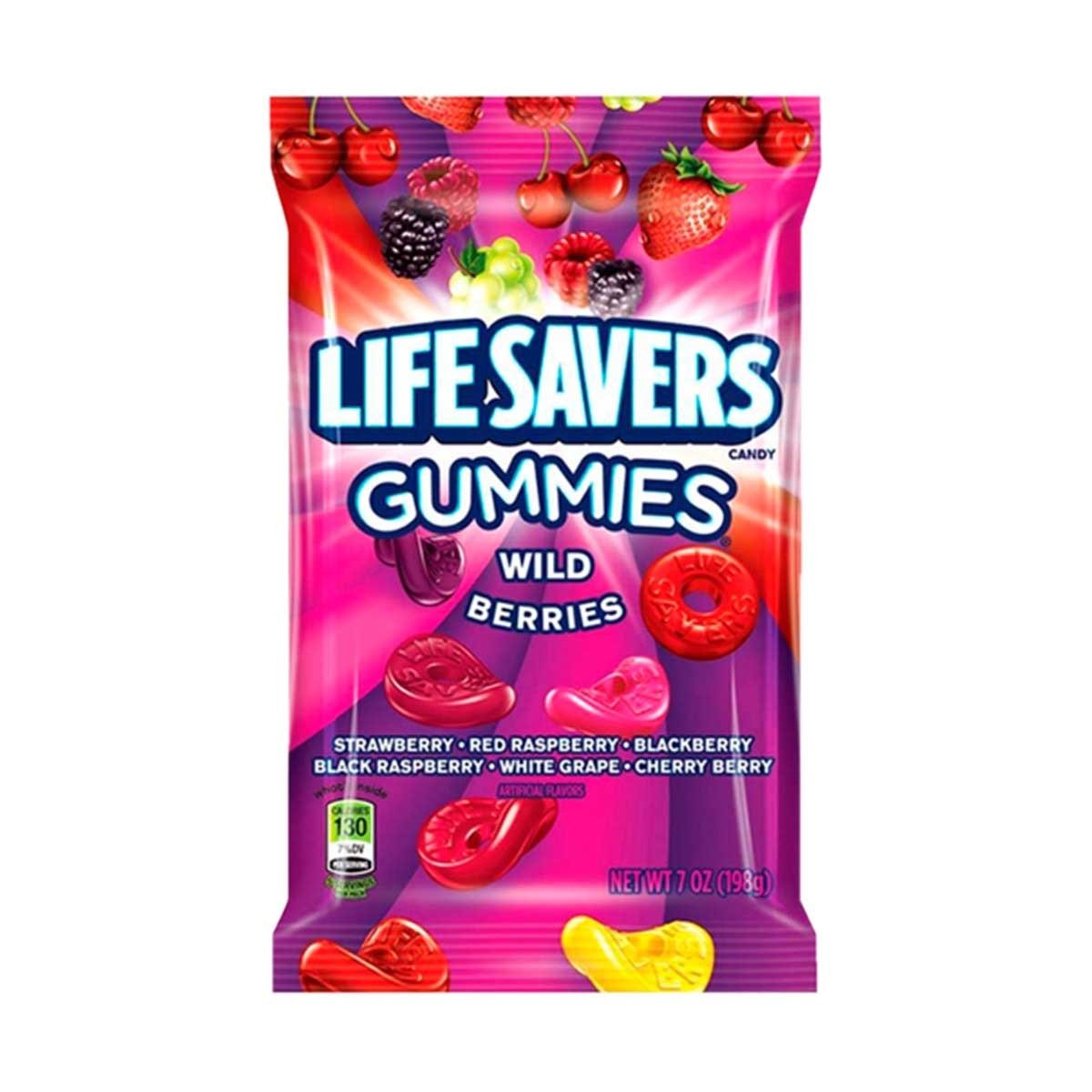 Gomitas en Forma de Salvavidas Sabor Berries Life Savers 198 G