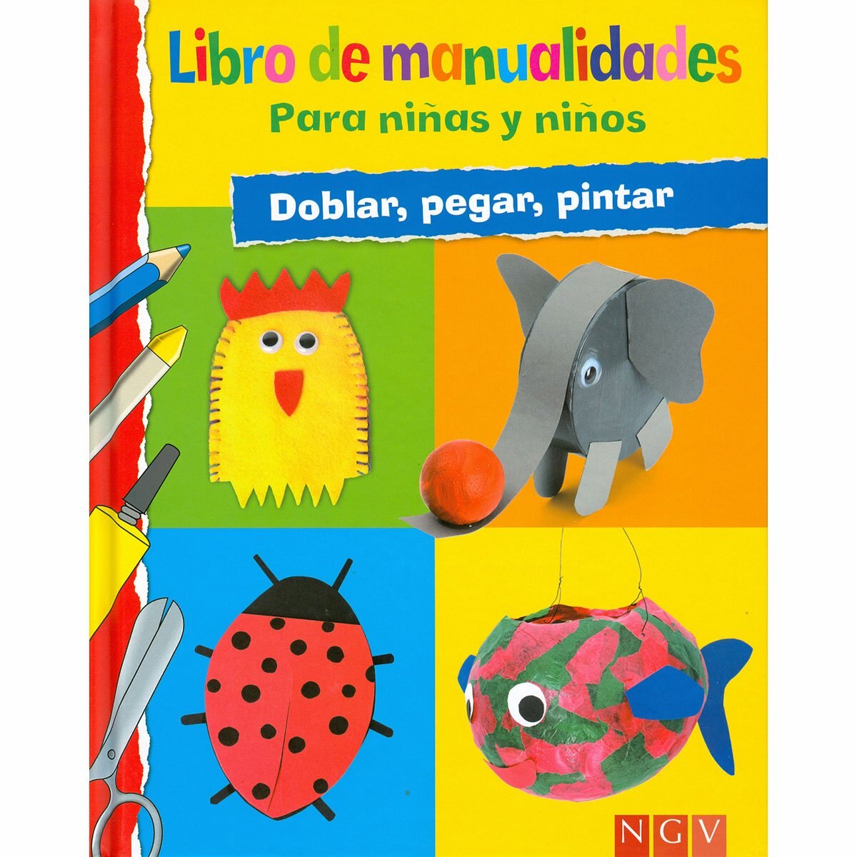 Libro de manualidades para niñas y niños ngv Libro - Sears