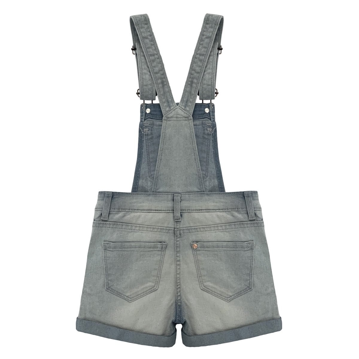 Jumper de mezclilla con cartera en bolsa de parche para niña 4teen - Sears