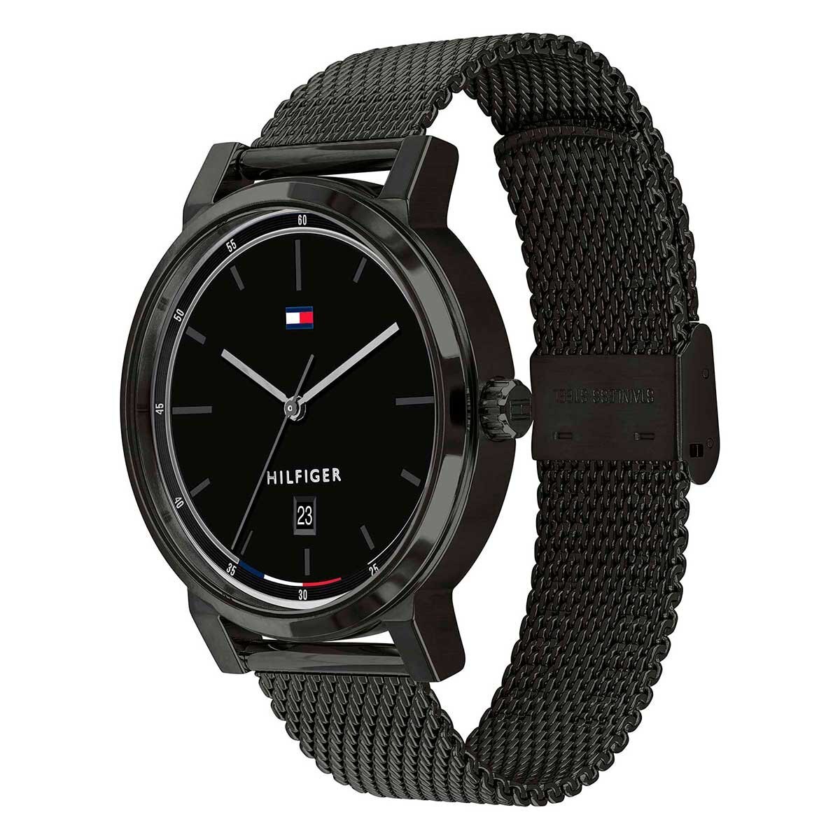 Reloj negro para caballero tommy hilfiger - Sears
