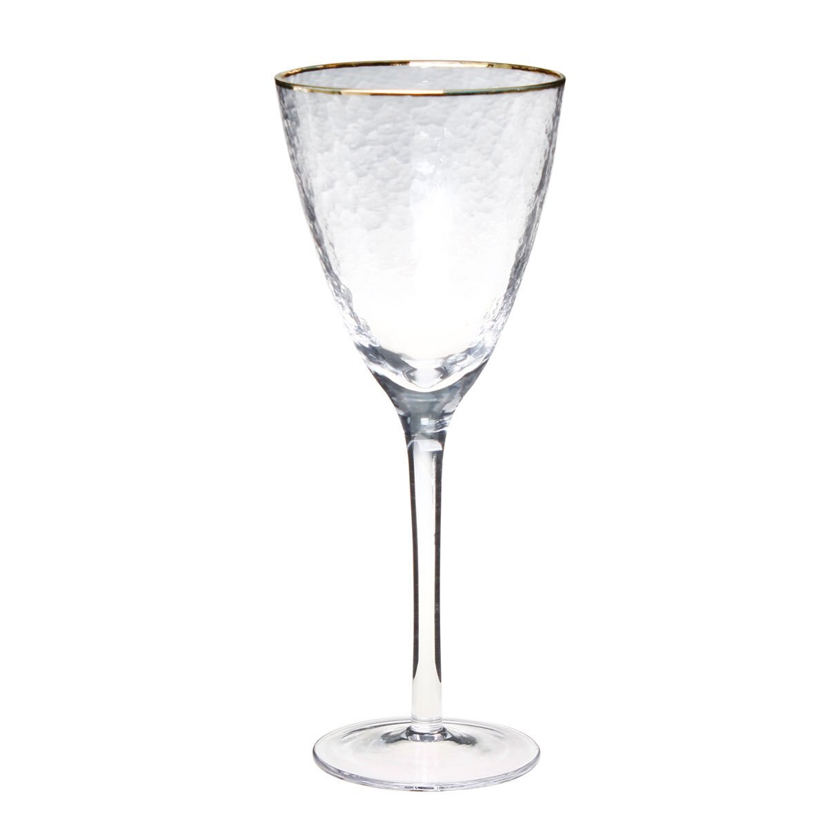 Set de 4 Copas con Filo Dorado Horizon