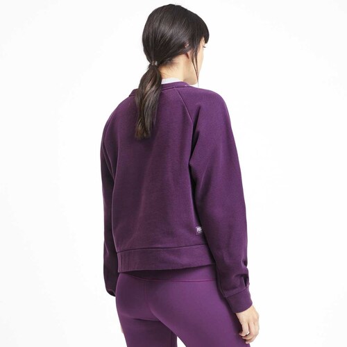 Sudadera Morada Casual Puma para Dama