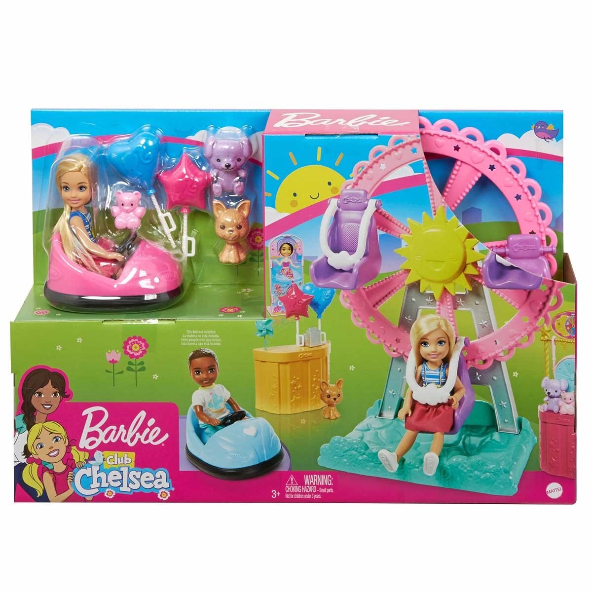 Barbie club muñeca chelsea parque de diversiones - Sears