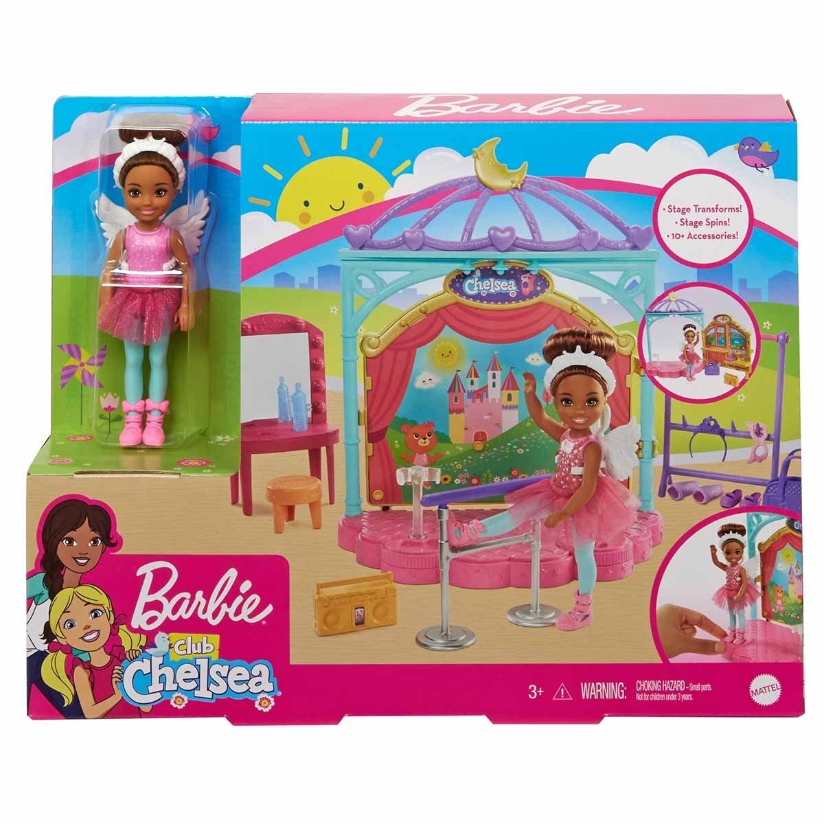 Barbie club chelsea muñeca chelsea clases de ballet - Sears