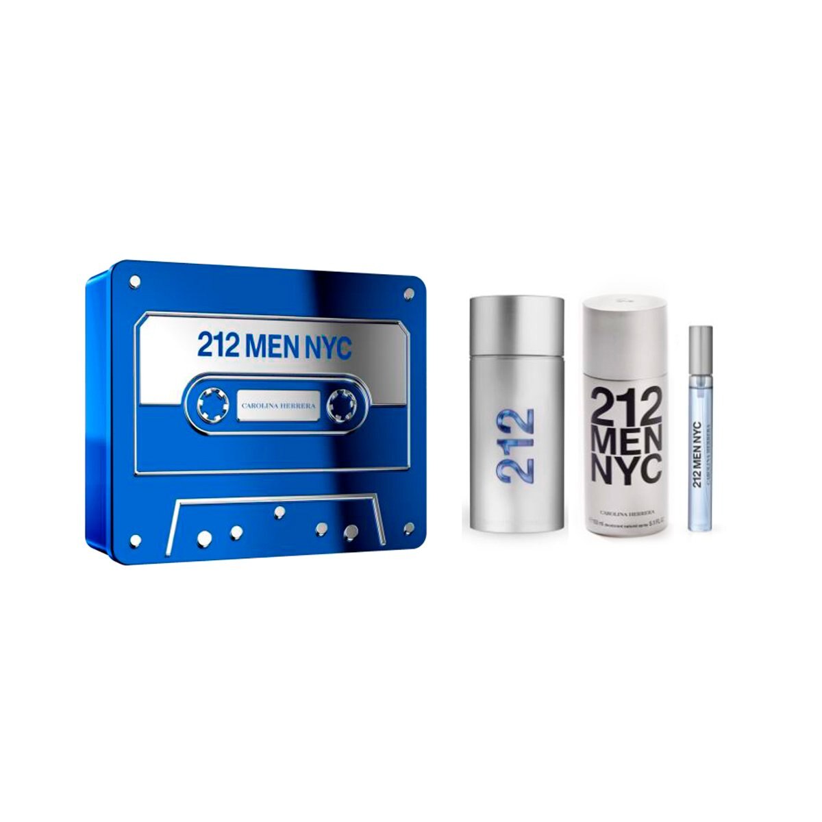 Estuche para Caballero, 212 Nyc Men, Edt 100 Ml + Desodorante 150 Ml ...