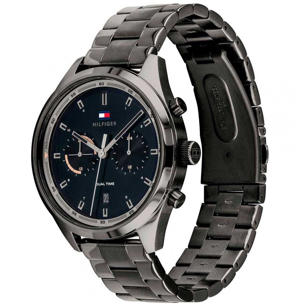 Reloj gris tommy para caballero modelo bennett 1791727 - Sears