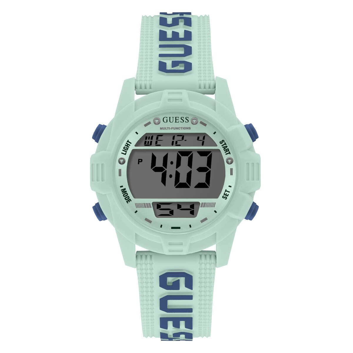 Reloj Turquesa para Dama Guess Boost Modelo Gw0015L5