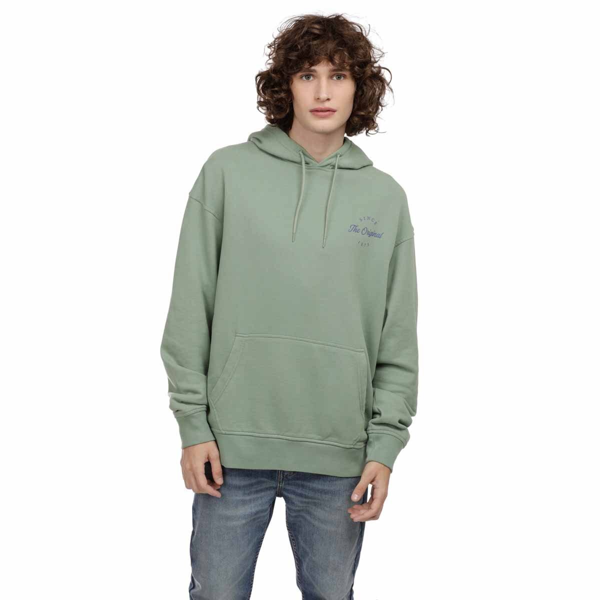 Sudadera con Capucha Verde para Caballero Levi's Modelo 388210014