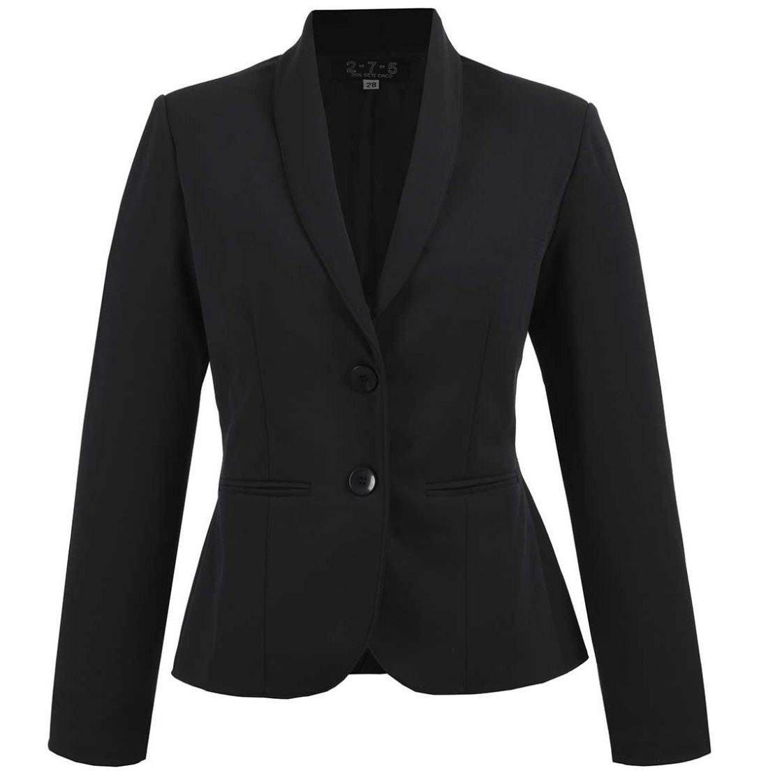 Saco Negro 2-7-5 Dos-Siete-Cinco