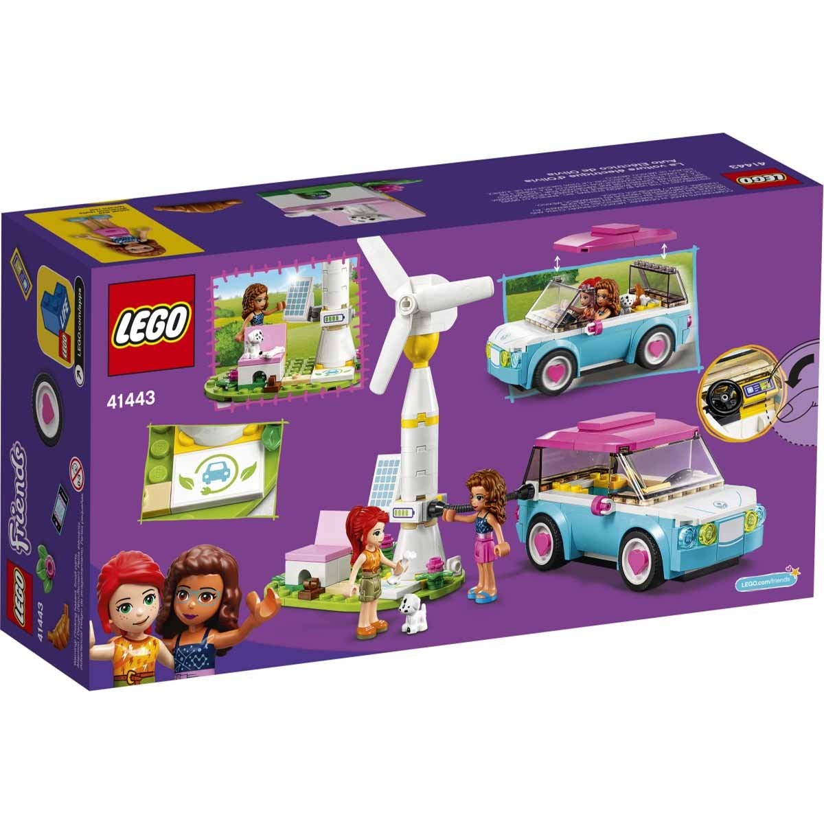 Auto eléctrico de olivia lego friends - Sears