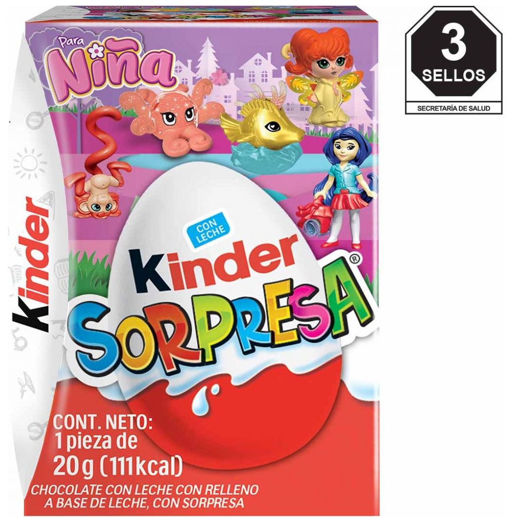 Kinder sorpresa niña - Sears