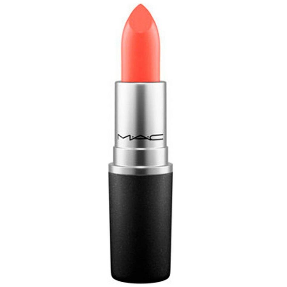 Labial MAC Lustre Lipstick Flamingo