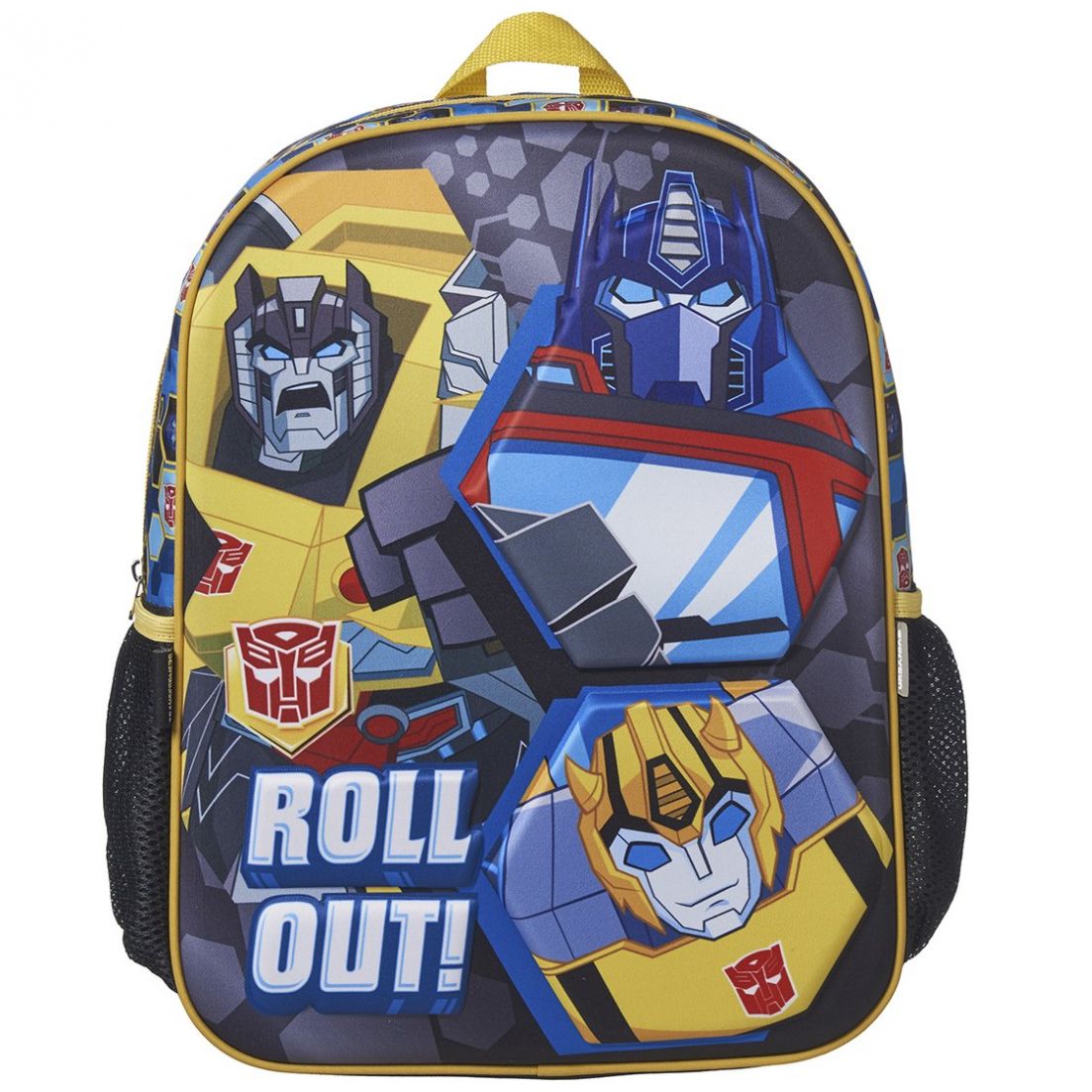 Mochila Transformers Primaria Azul Urbania