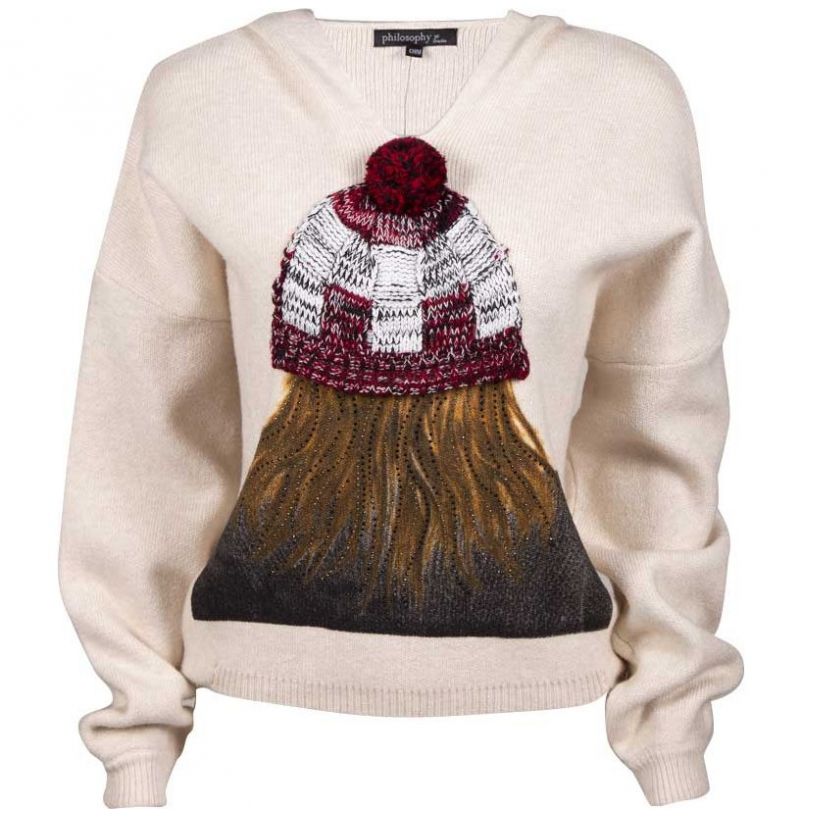 Suéter con Capucha Diseño al Frente Philosophy Jr.