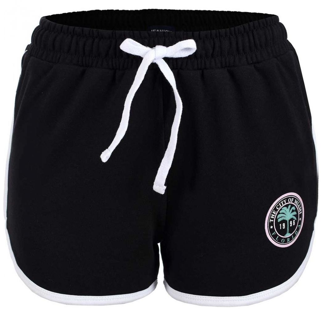 Short con Jareta Y Grafico en Lateral Jeanious