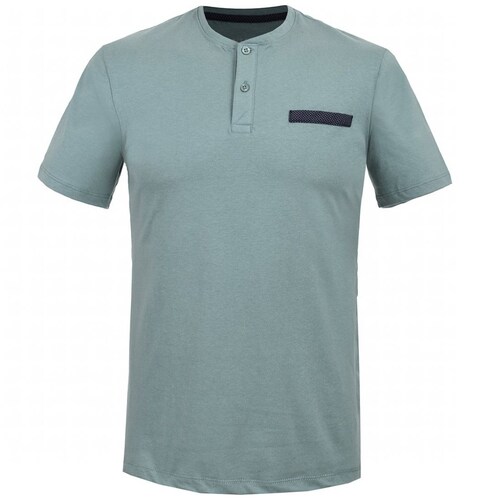 Playera Verde Manga Corta para Hombre Marca Jeanious Modelo Elo B13B573