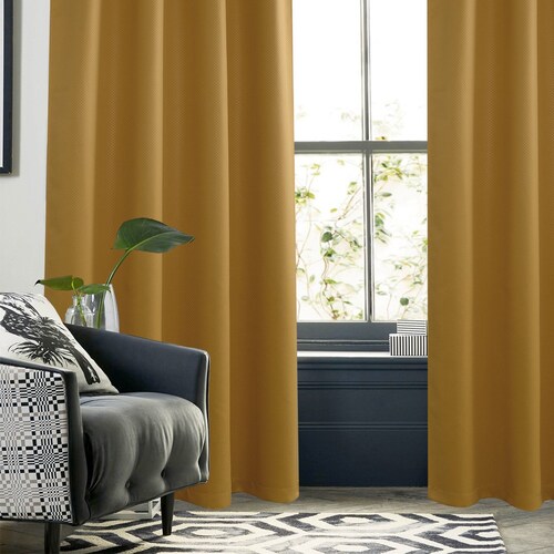 Cortina 2 Panels Chd Home .95X2.10 Geo Bo Miel