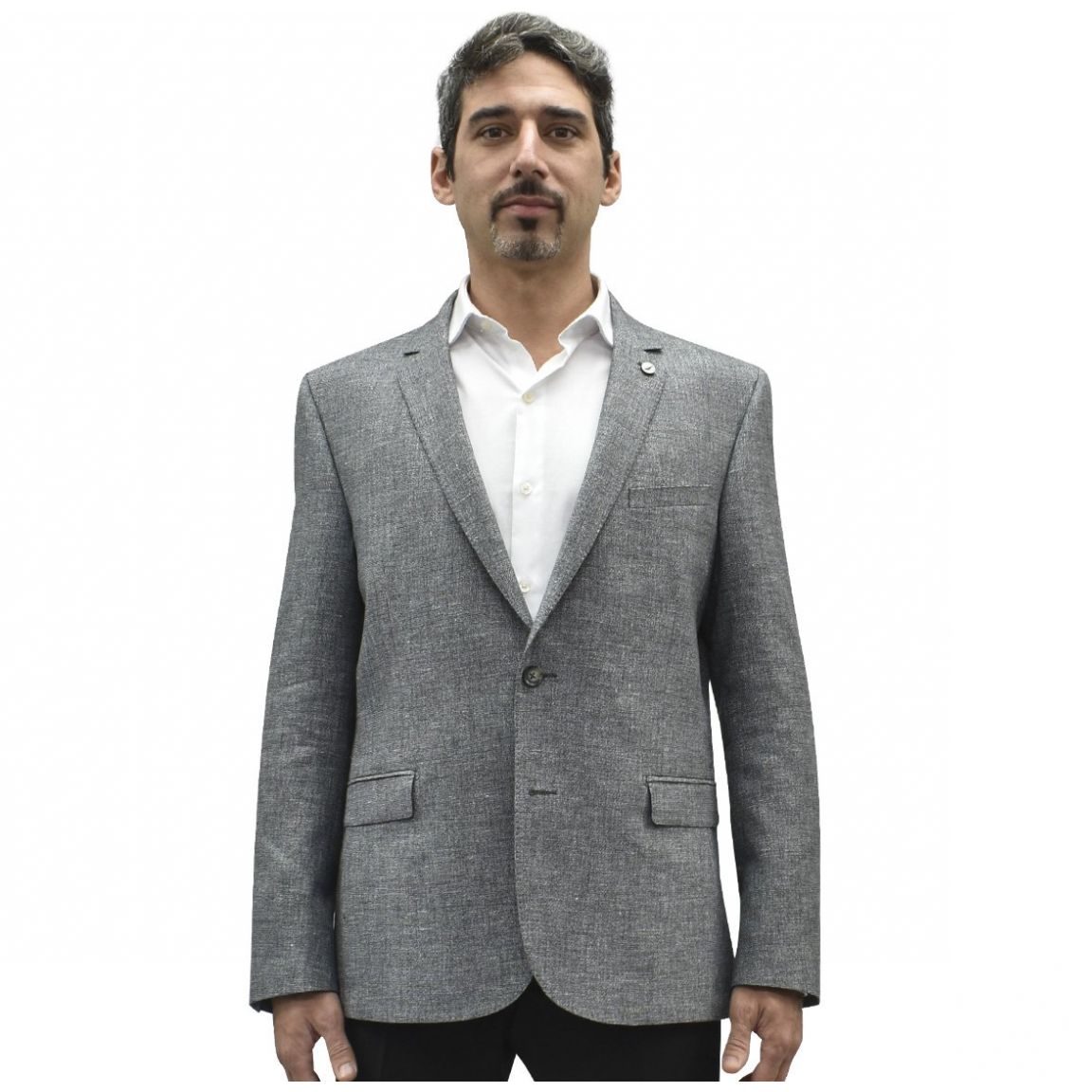 Saco Slim Gris Claro para Hombre Modelo Elo Css00994250A Marca Nautica