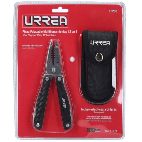 Multiherramienta 12 en 1 Pelacable Urrea