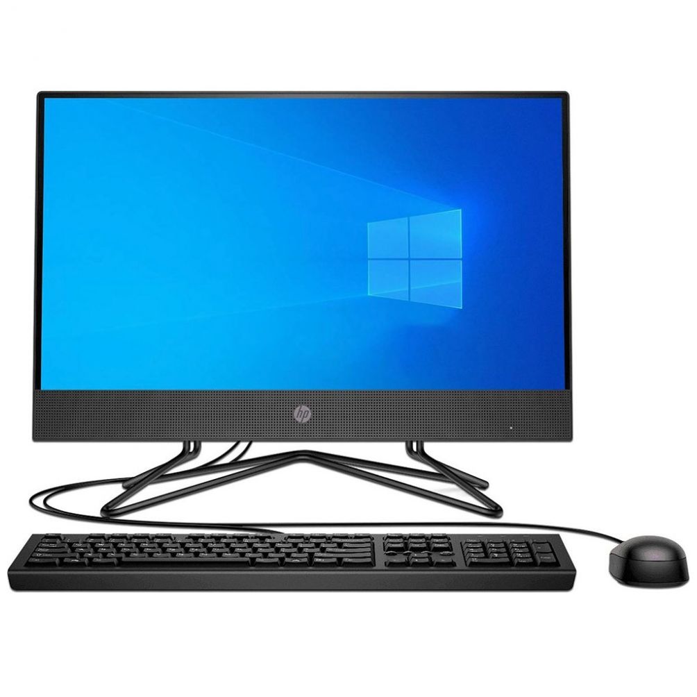 Desktop Aio Hp 200 G4 Silver J5040