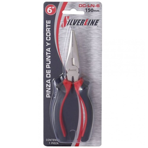 Pinza Punta y Corte de 6" Dc-Ln-6 Silverline