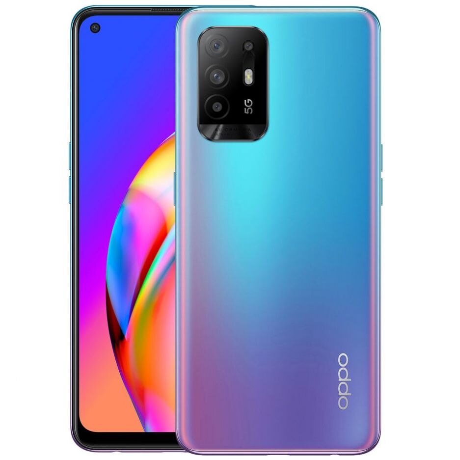 Celular Oppo Reno5 Z5G Cph2211 Color Azul R9 (Telcel)