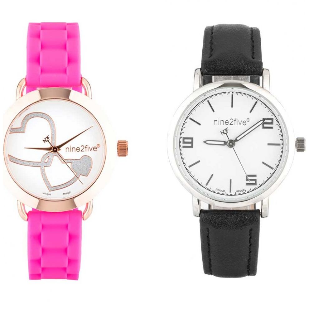 Set de Relojes Nine To Five para Mujer Modelo Elo As19E4As19D
