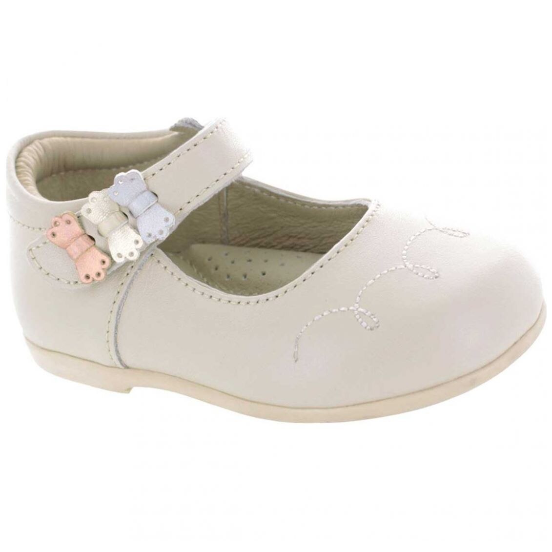 Zapato Bubulin 12-15 Hueso Mini Burbujas para Niña