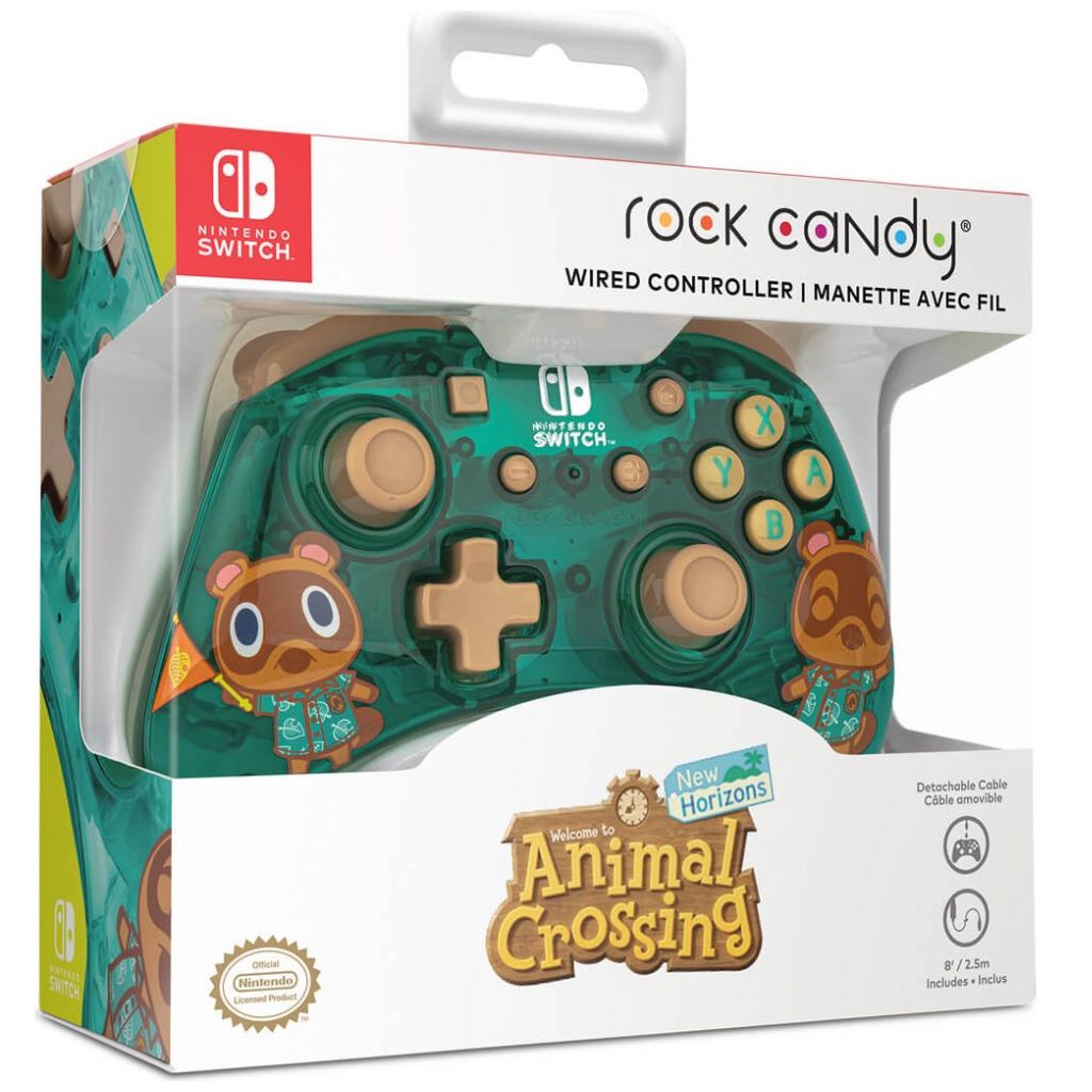 Control Alámbrico Nintendo Switch Rock Candy Ac