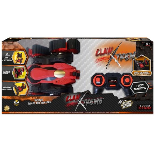 Carro Radio Control Claw Xtreme Turbo Titanz