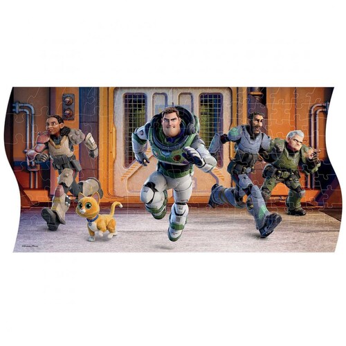 Rompecabezas Panoramico 3 en 1 Lightyear Tin