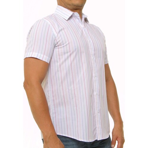 Camisa Casual para Hombre Manga Corta Kenneth Colo