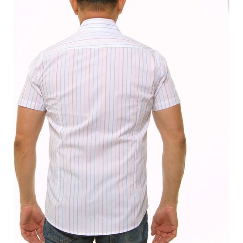 Camisa Casual para Hombre Manga Corta Kenneth Colo