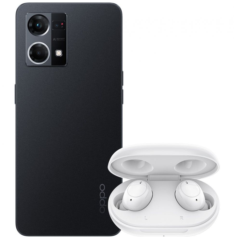 Bundle Celular Oppo Reno 7 Color Negro R9 (Telcel)