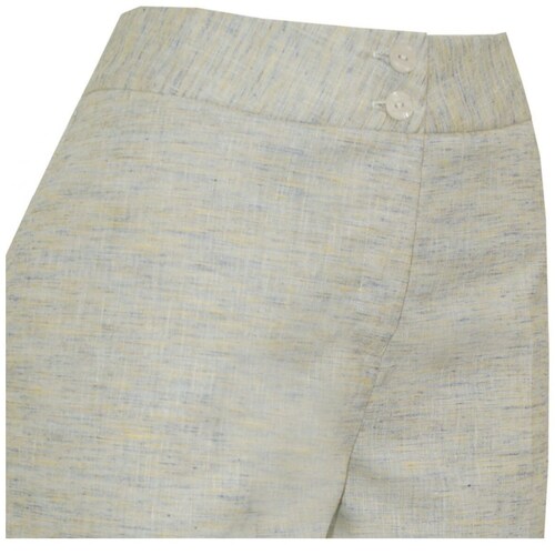 Capri para Mujer Beige de Lino Connie Klein