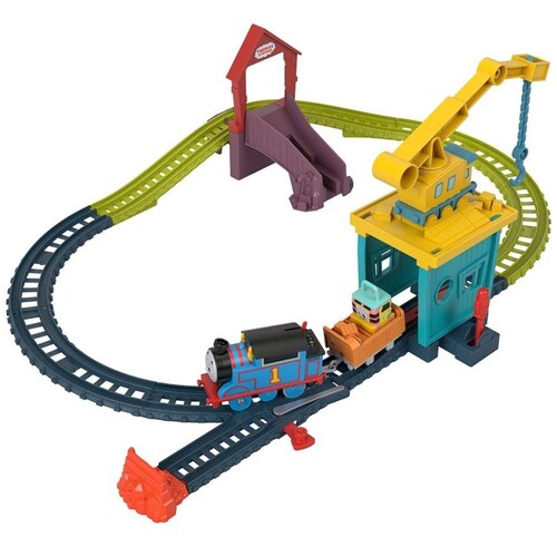 Thomas & Friends Trackmaster Playset Carly y Sandy