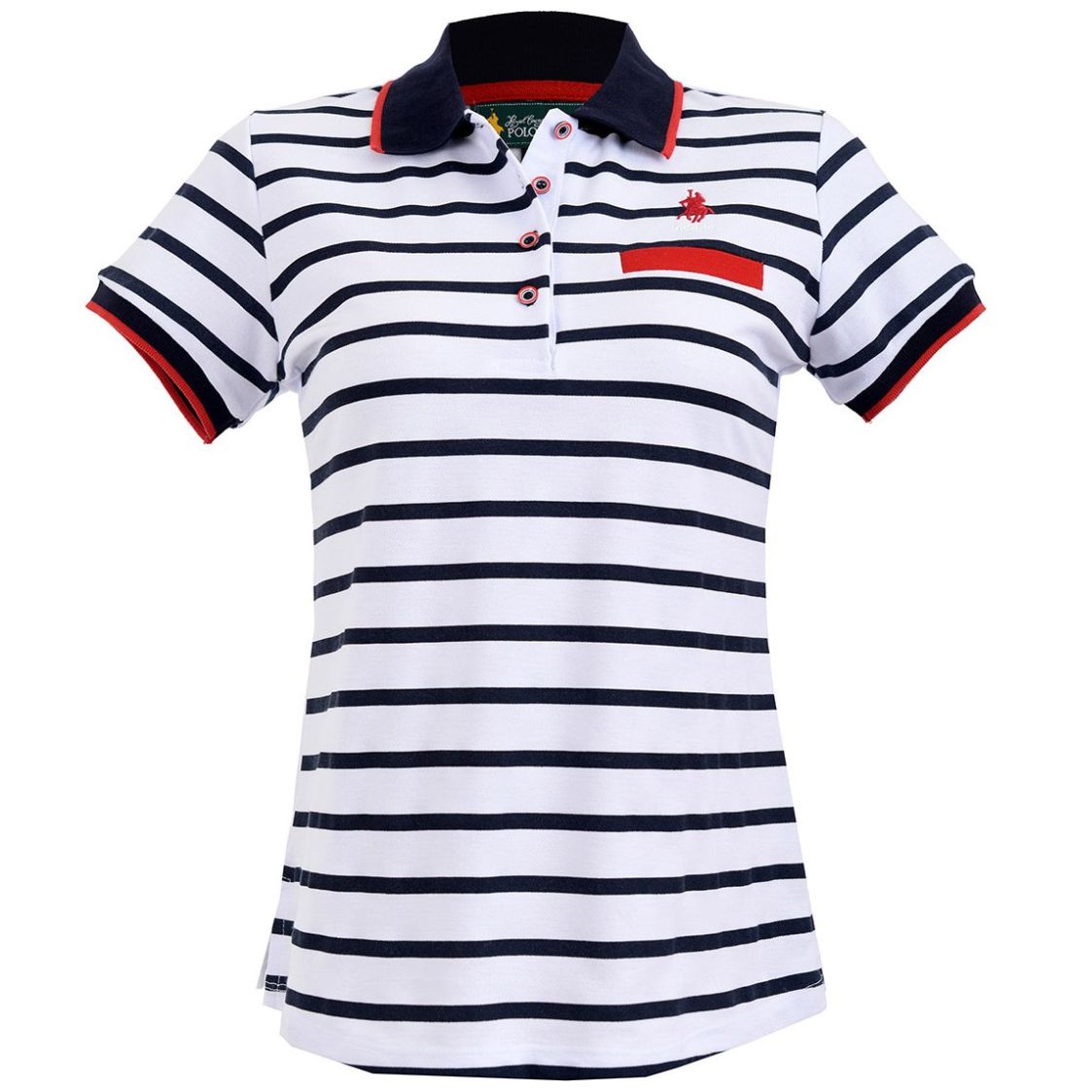 Playera de Rayas Royal Polo Club para Mujer
