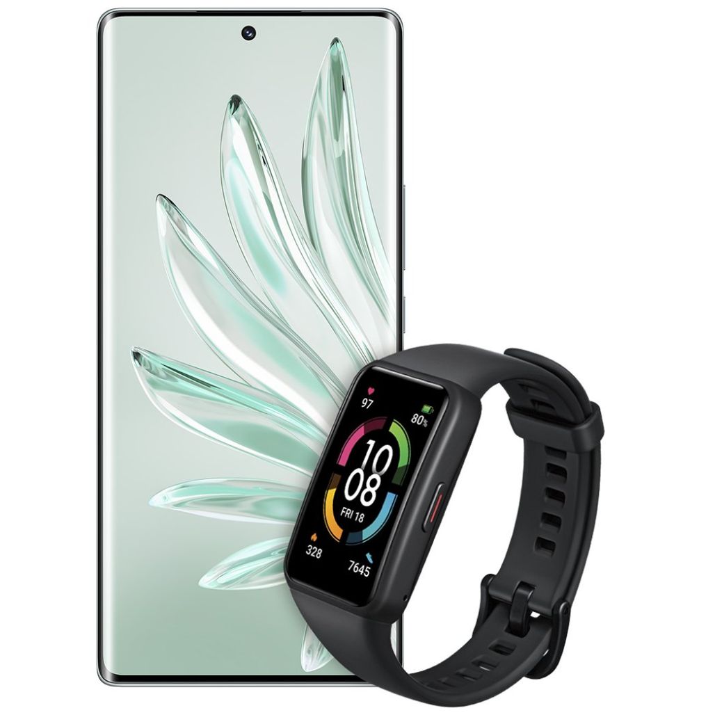 Celular Honor H70 5G 128 Color Verde R9 (Telcel) Bundle