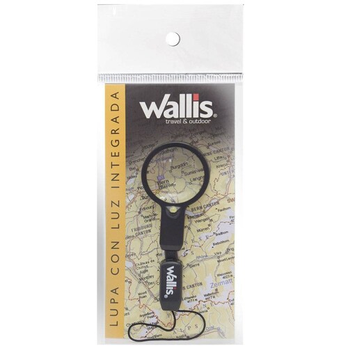 Mini Lupa Redonda con Luz 2.5Cm Wallis