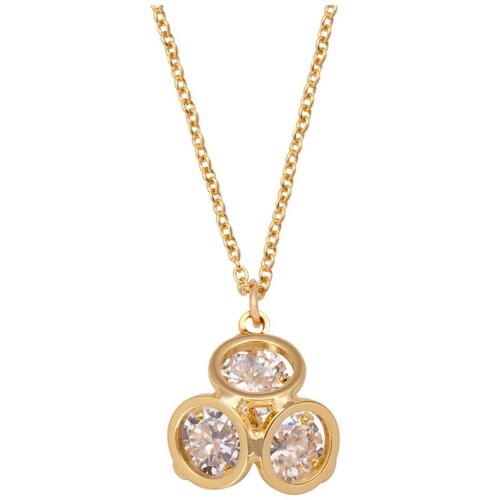 Collar Tres Círculos con Piedras.