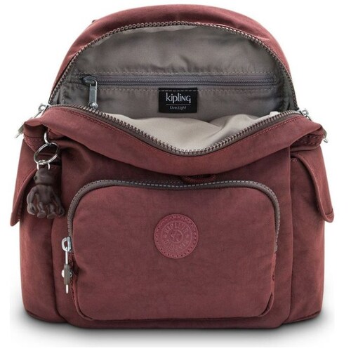 Mochila City Pack Mini Mahogany Kipling