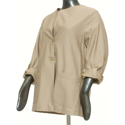 Saco Ligero Talla Plus para Dama Alan Austin