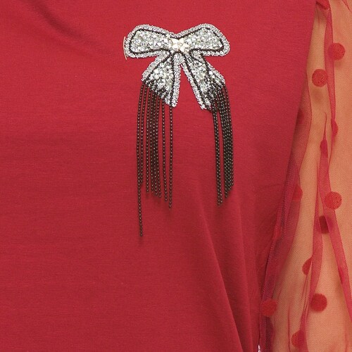 Blusa con Moño para Dama Banana Jeans