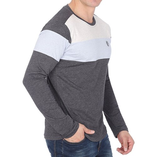 Playera Casual Corte Recto Silver Plate para Hombre