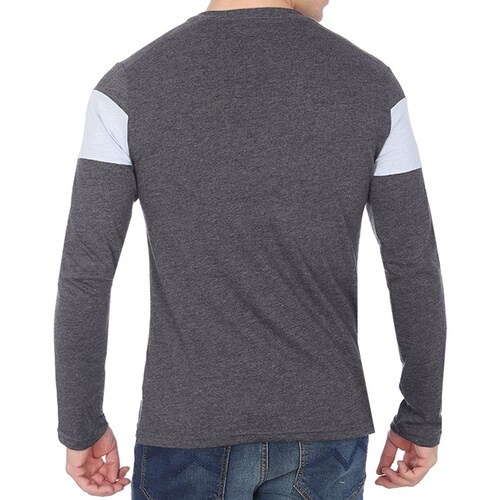 Playera Casual Corte Recto Silver Plate para Hombre