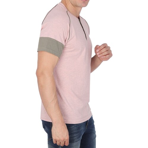 Playera Casual Corte Recto Silver Plate para Hombre