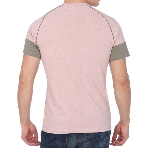 Playera Casual Corte Recto Silver Plate para Hombre