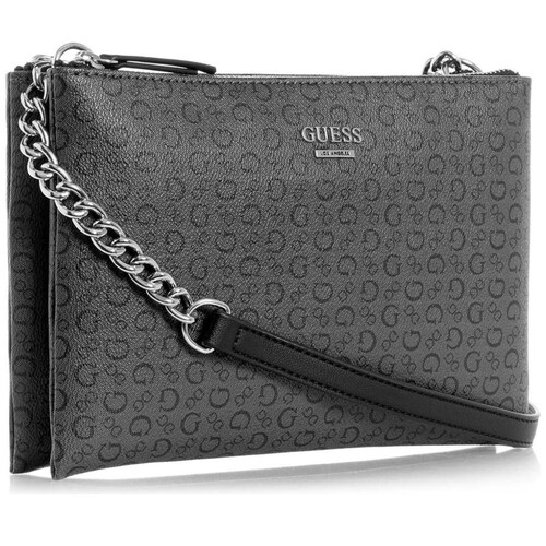 Bolsa Crossbody Negro Suavizado Guess Factory